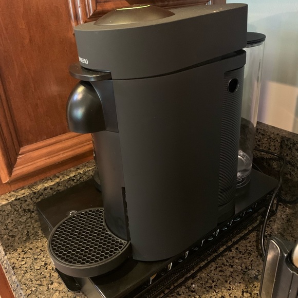 Nespresso | Other | Black Nespresso Machine Very Compact And Easy To ...